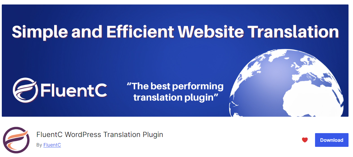 Wordpress Translation Plugin Fluentc